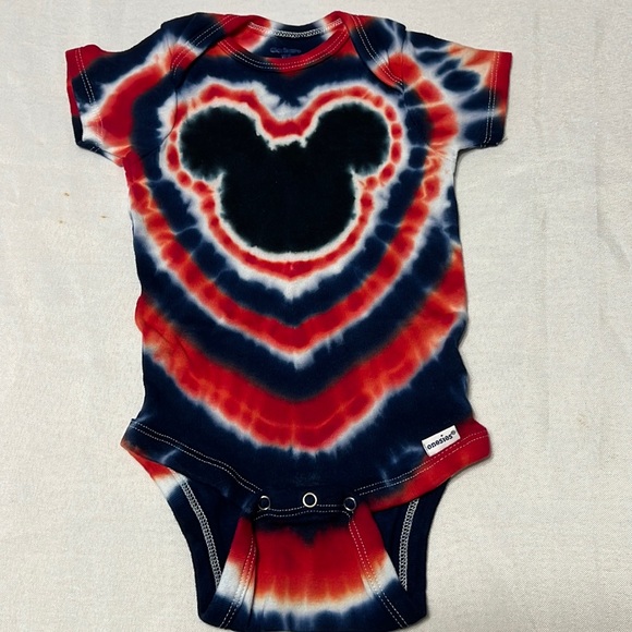 Gerber | One Pieces | Disney Mickey Tiedye Onesie | Poshmark